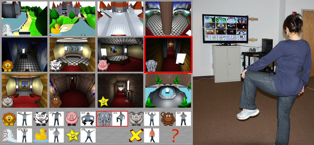 Body gesture gaming with collaborative navigation | 3D Interaction Group